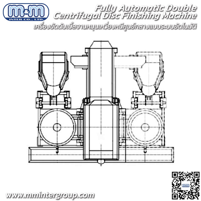 Fully Automatic Double Centrifugal Disc Finishing Machine - เครื่องขัด ...
